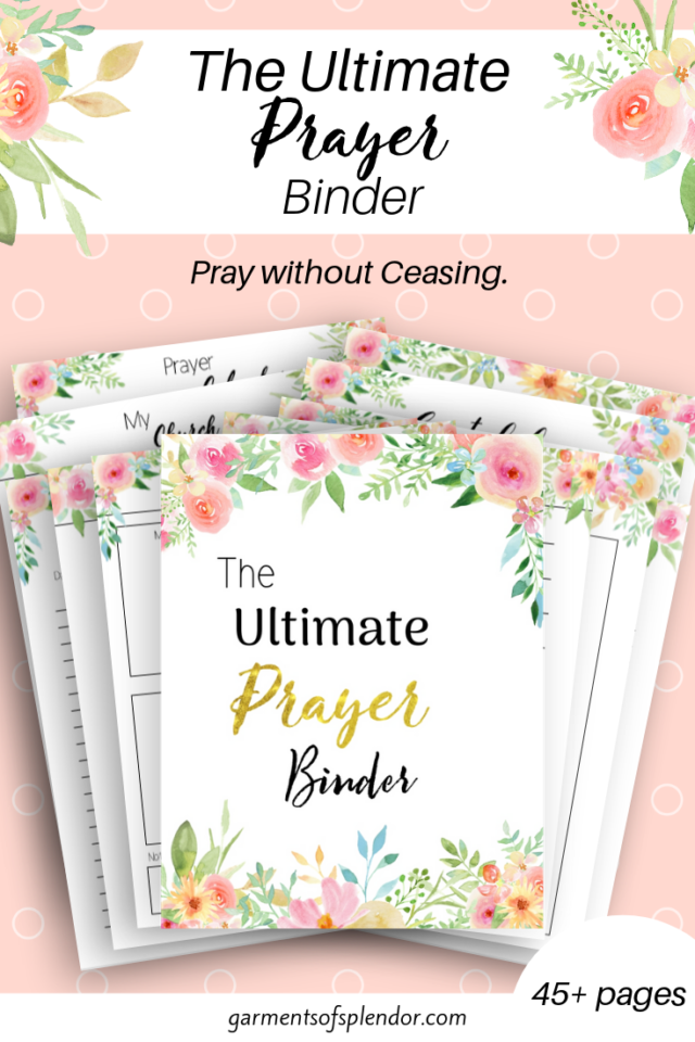 The Ultimate Prayer Binder