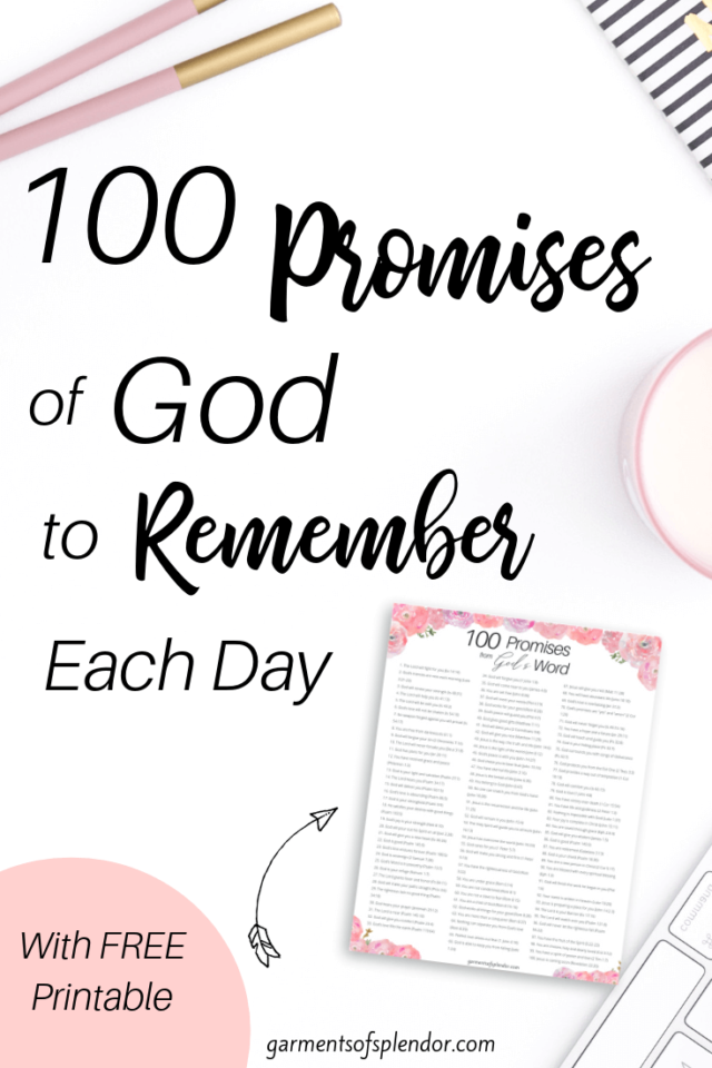 Praying God’s Promises with Power (with FREE Printable)
