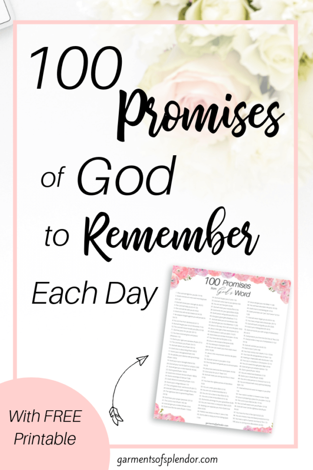 Praying God’s Promises with Power (with FREE Printable)