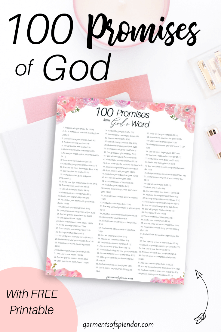 Praying God’s Promises with Power (with FREE Printable)