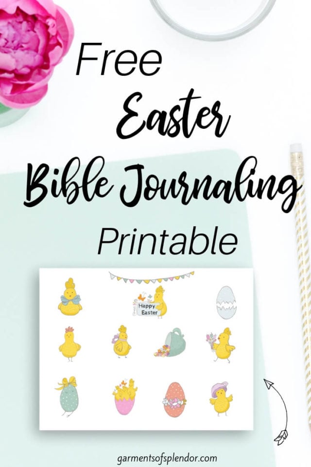 Free Easter Bible Journaling Printables