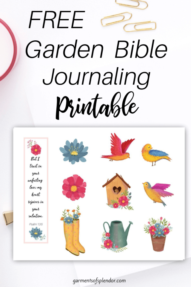 Huge List of Free Bible Journaling Printables