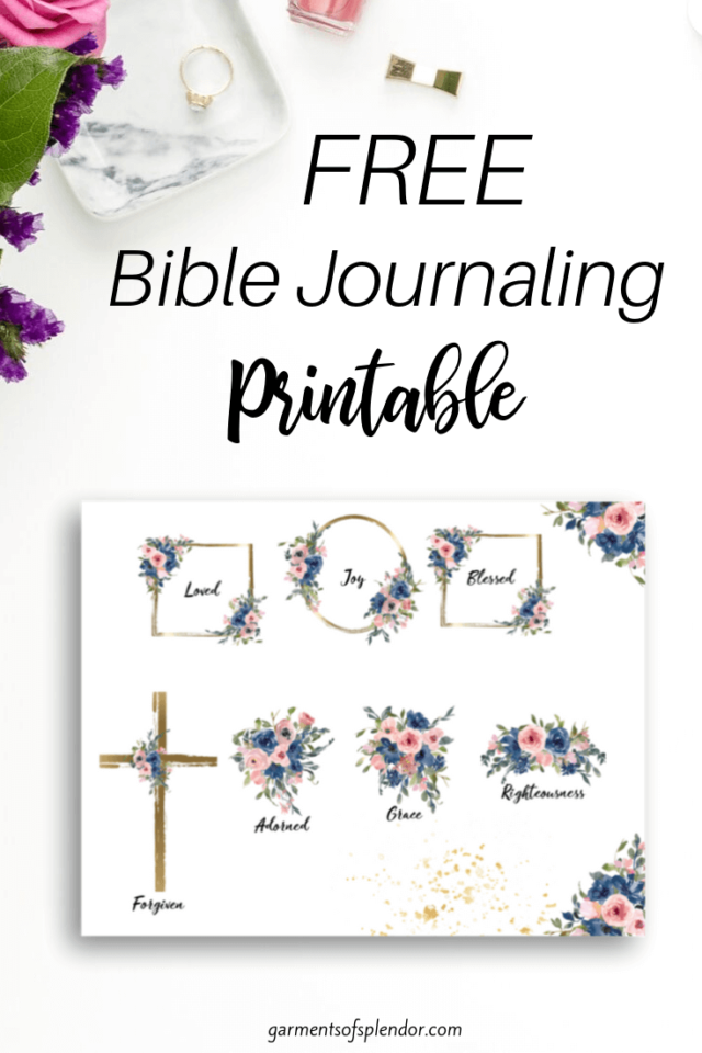Huge List of Free Bible Journaling Printables