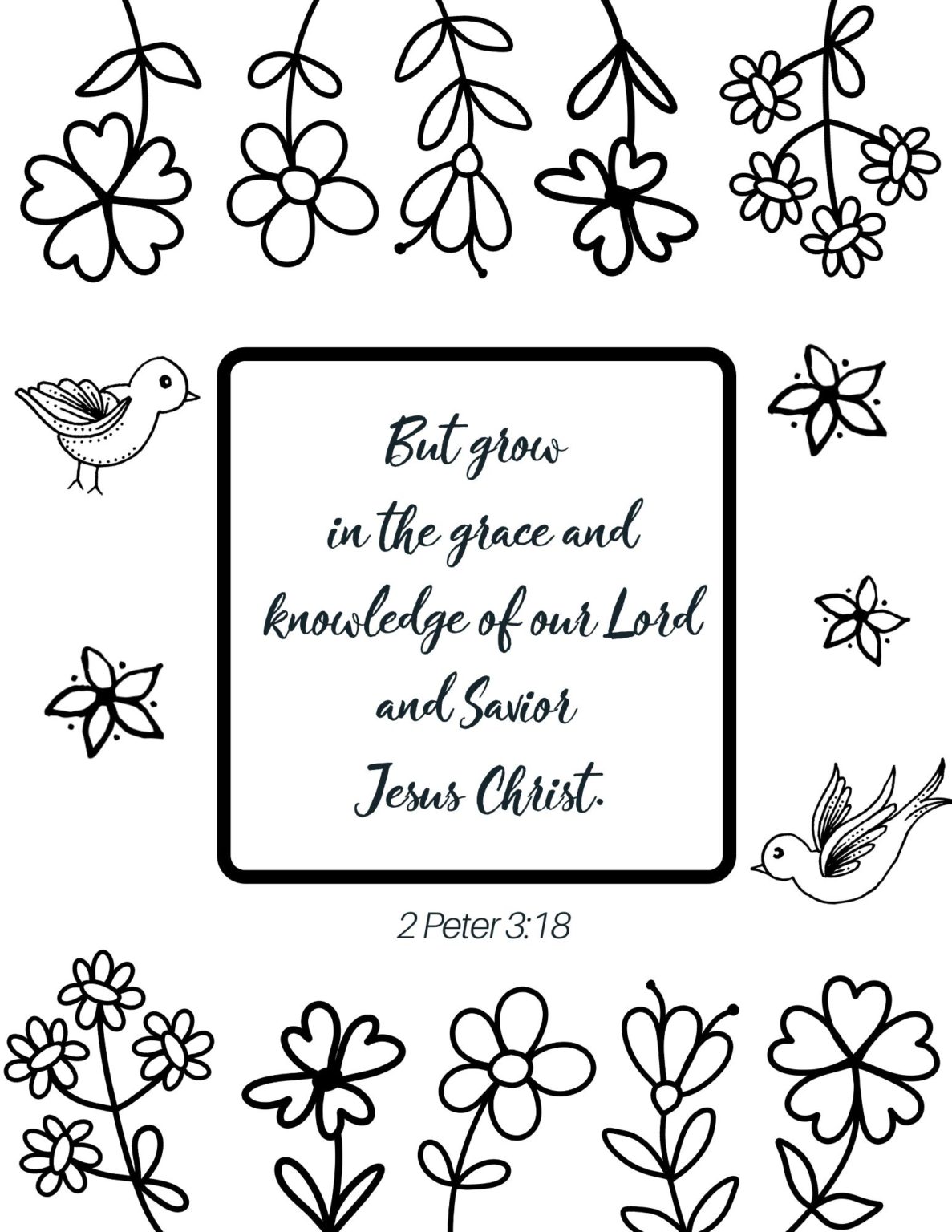 Free Printable Bible Verse Coloring Pages