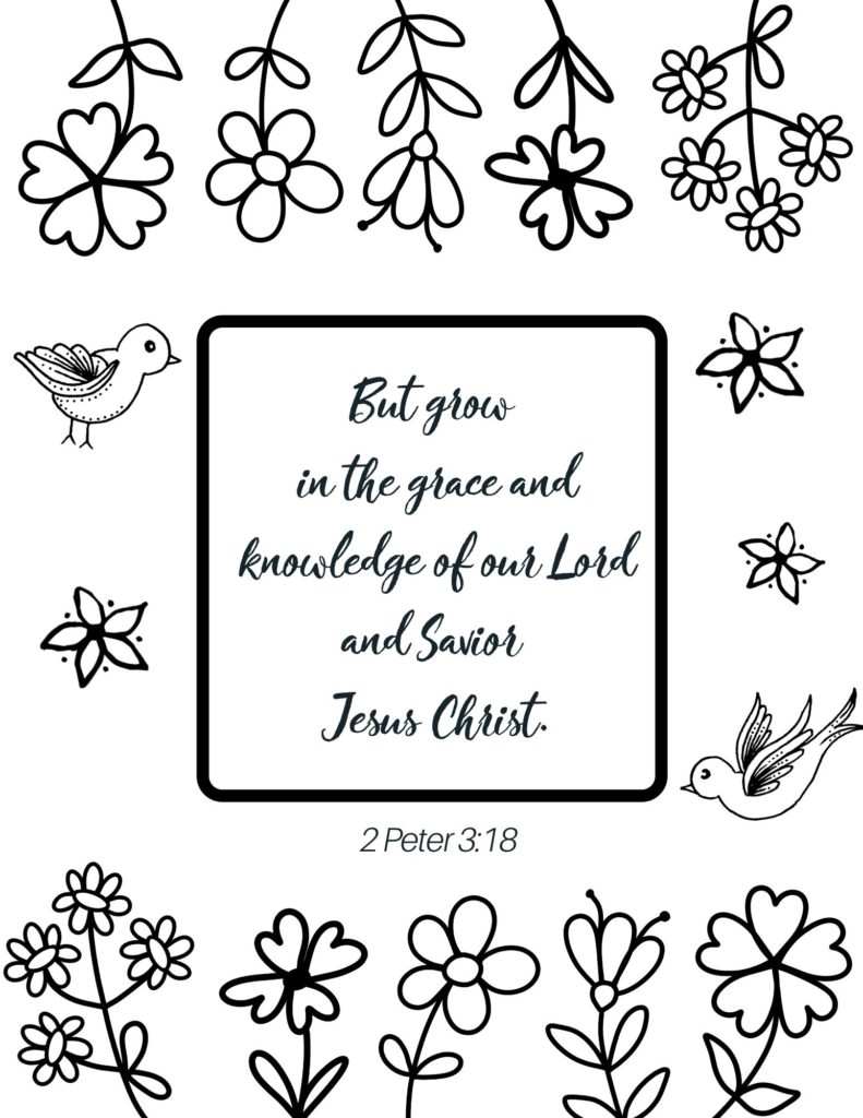 Printable Bible Coloring Pages With Verses Printable Bible Coloring Pages With Verses
