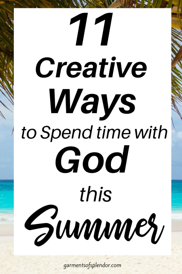 Eleven Summer Bible Study Ideas (with Free Printables)