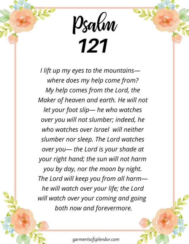 How to Use Psalm 121 to Pray for your Family