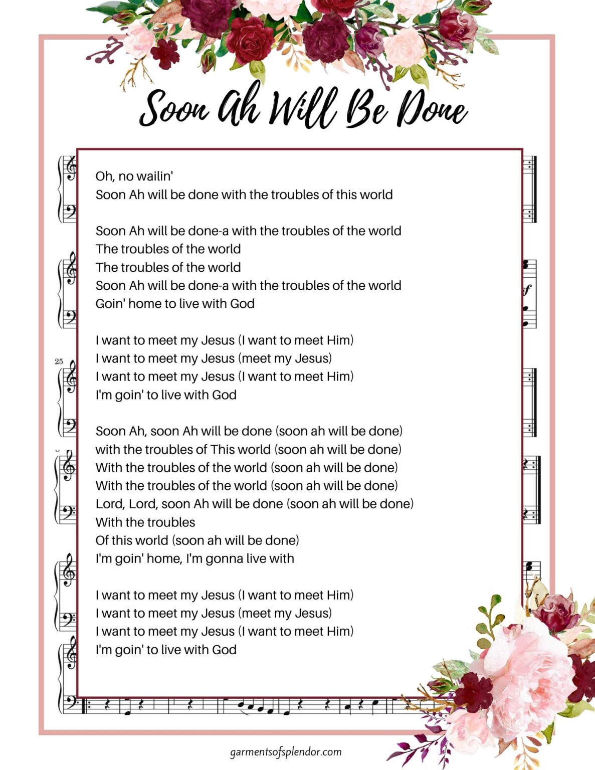 7 Powerful Hymns to Sing to Uplift your Soul (with Free Printables)