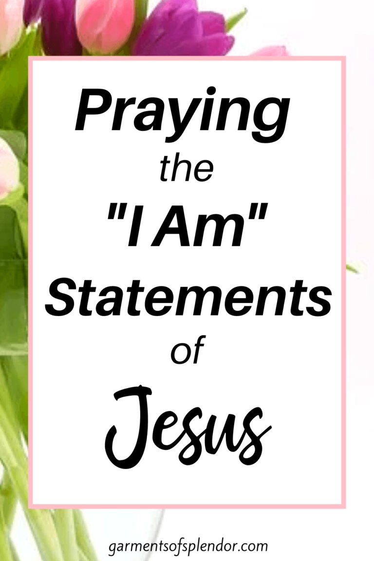 How to Use the 'I Am' Statements of Jesus in your Prayers