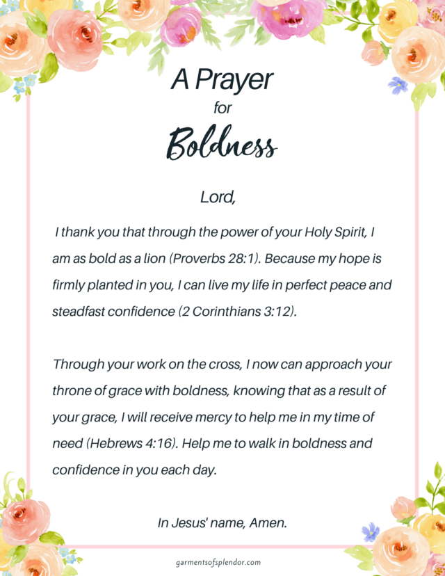 30 Powerful Bible Verses About Boldness (with FREE Printables)