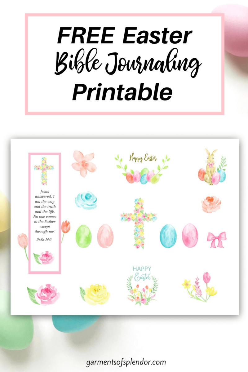 Free Easter Bible Journaling Printables