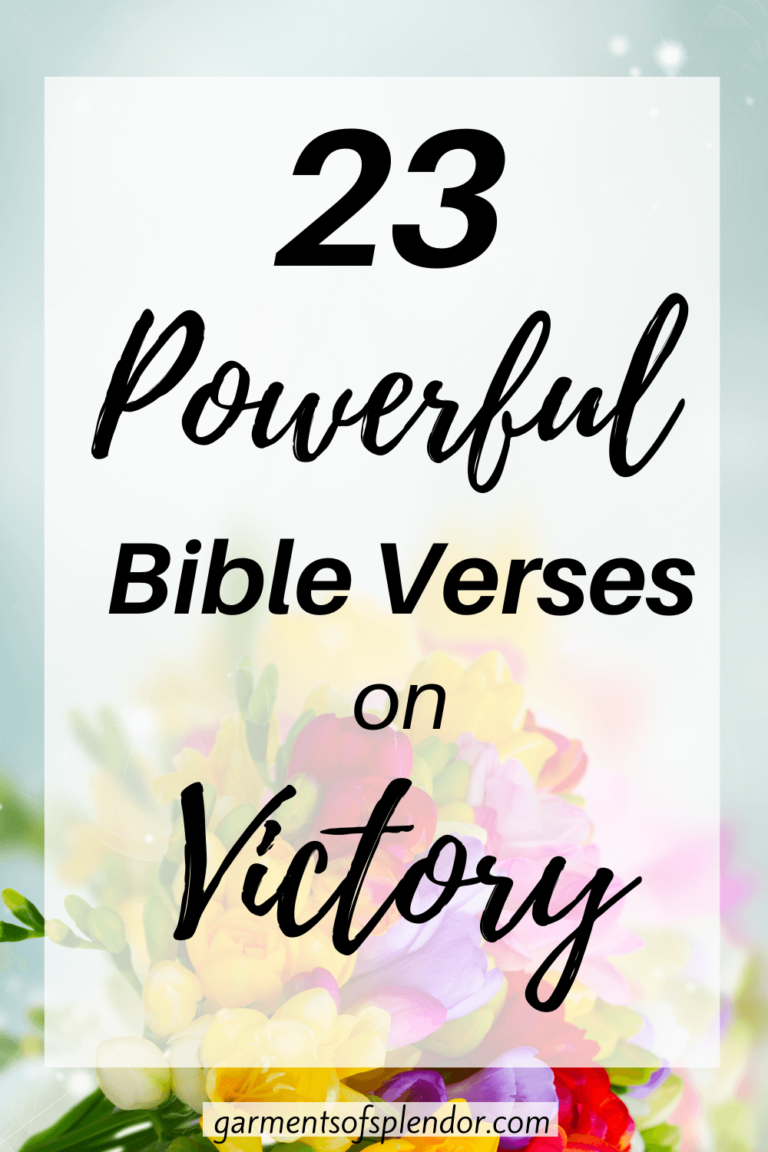 23 Powerful Bible Verses About Victory to Encourage your Soul