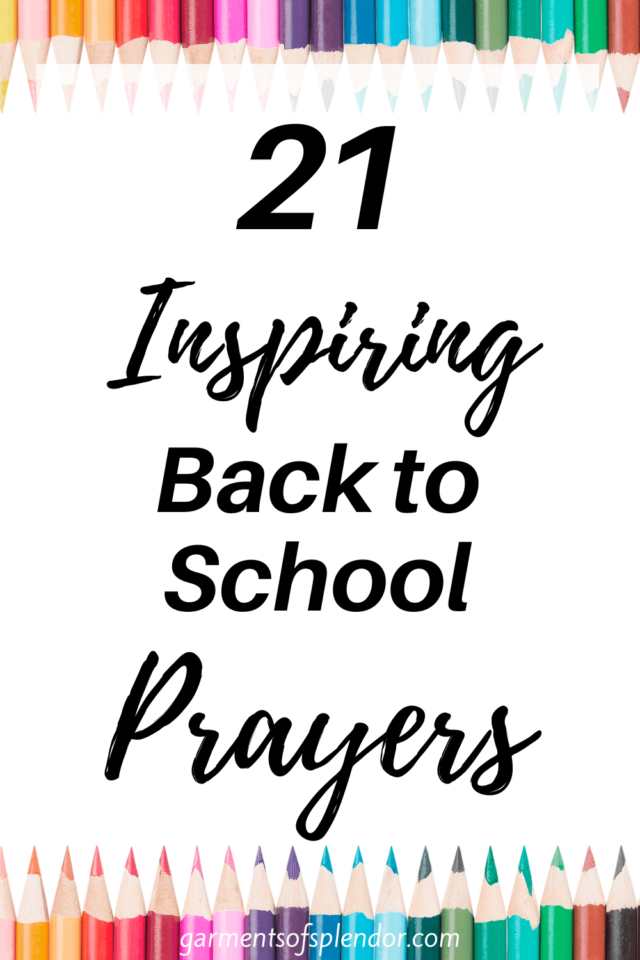 21 Inspiring Back to School Prayers (with free Lunchbox Scripture Cards)
