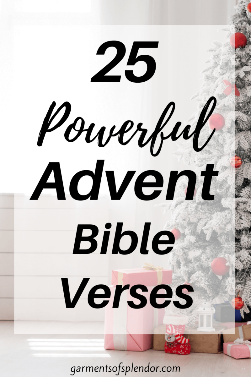 25 Powerful Advent Bible Verses (with Free Printables)