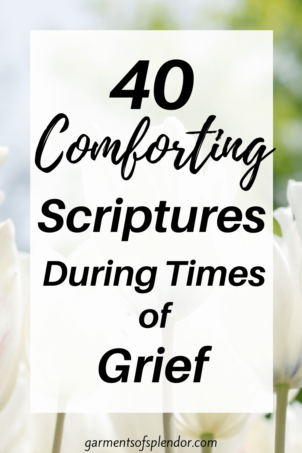 40 Comforting Scriptures for Grief (with Free Printable)
