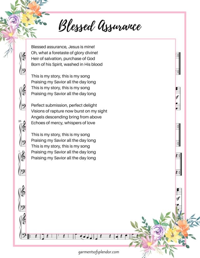 40 Beautiful Easter Hymns (with Free Printable Lyrics)