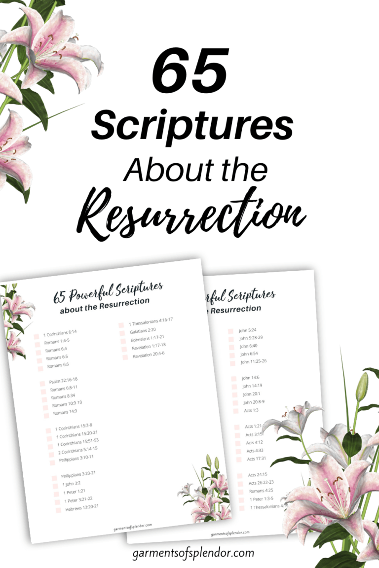 65 Powerful Bible Verses About the Resurrection (with Free Printables)