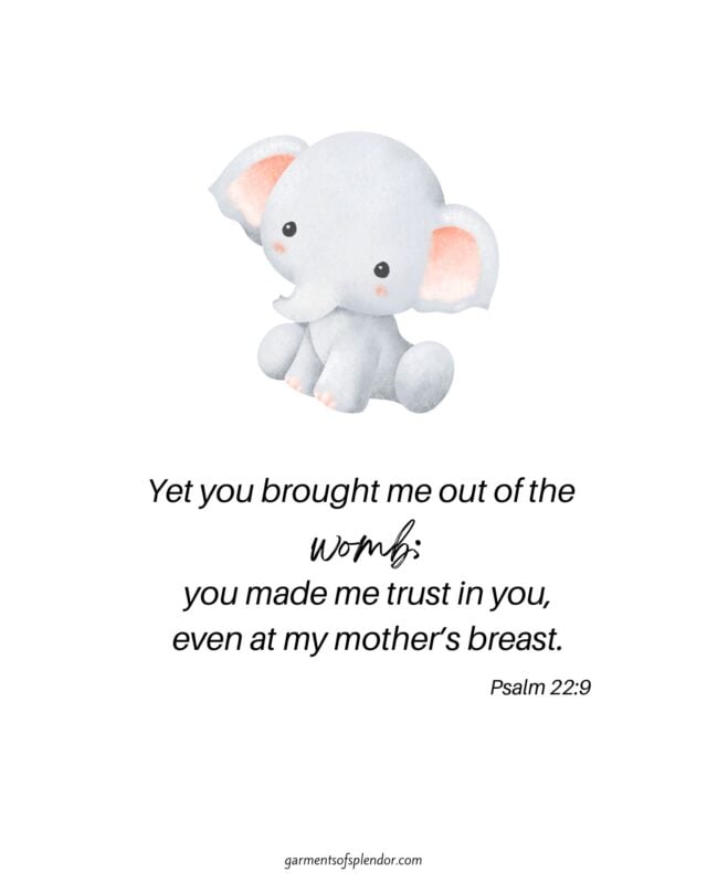 27 Inspiring Verses for a Baby Shower (with Free Printables)