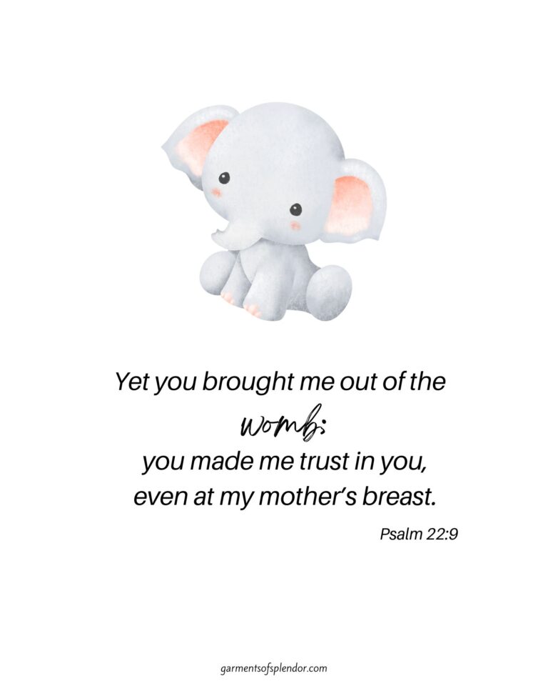 27 Inspiring Verses for a Baby Shower (with Free Printables)