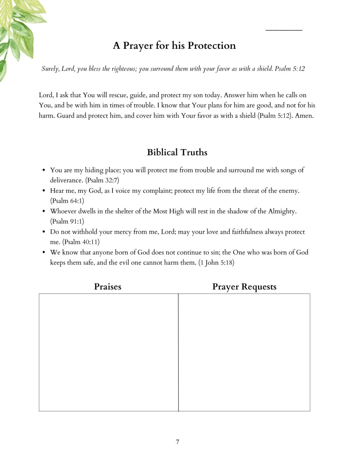 25 Powerful and Effective Prayers for Teens (with Free Prayer Printables)