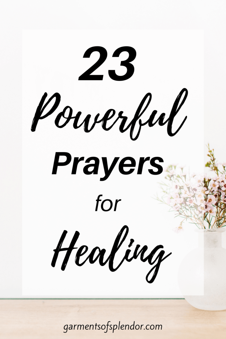 23 Powerful Get Well Prayers (with Free Printable Cards)