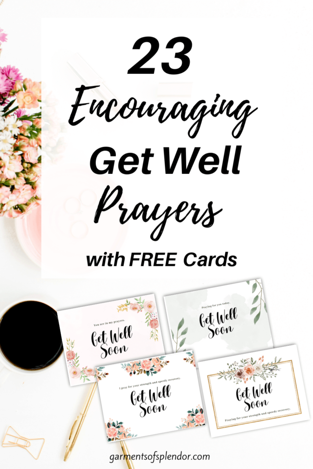 23 Powerful Get Well Prayers (with Free Printable Cards)
