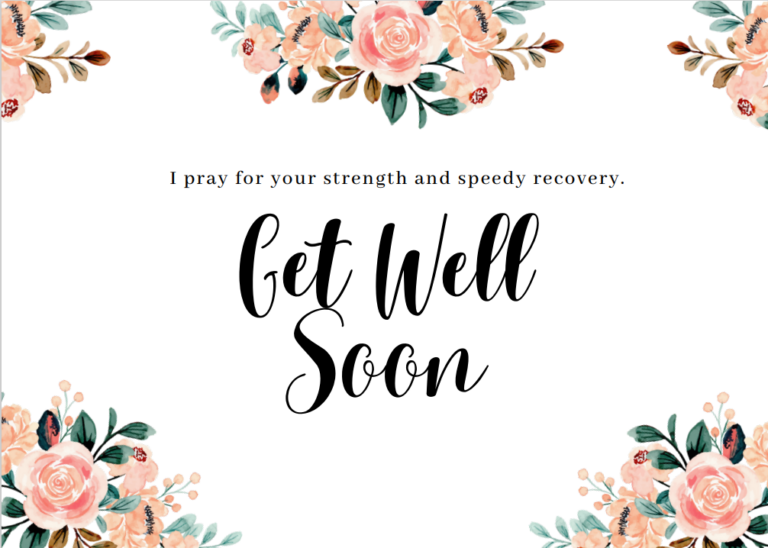 23 Powerful Get Well Prayers (with Free Printable Cards)