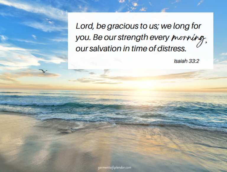 31 Beautiful Morning Bible Verses (with Free Printables)