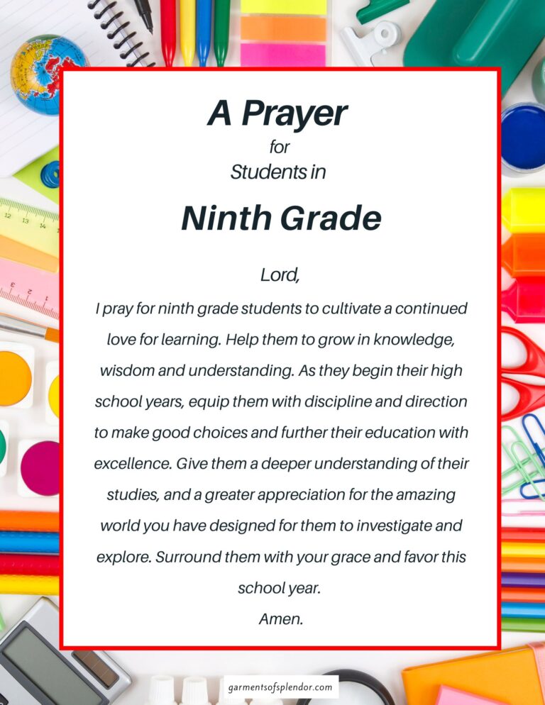 17 Powerful Prayers for Students (with Free Printable Prayers)