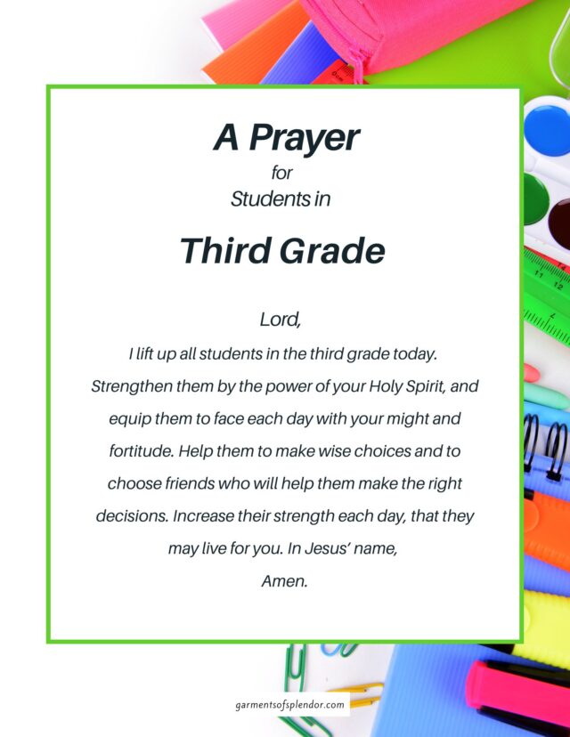 17 Powerful Prayers For Students with Free Printable Prayers 