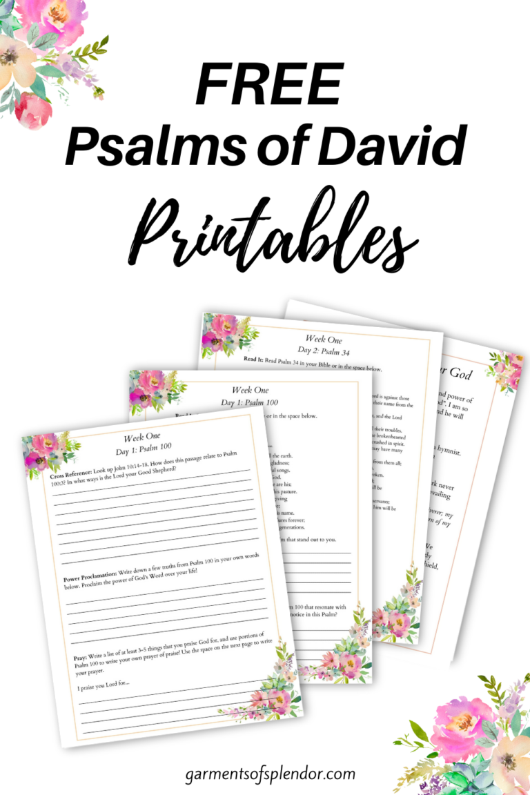 Five Powerful Psalms of David (with 5-Day Prayer Challenge)