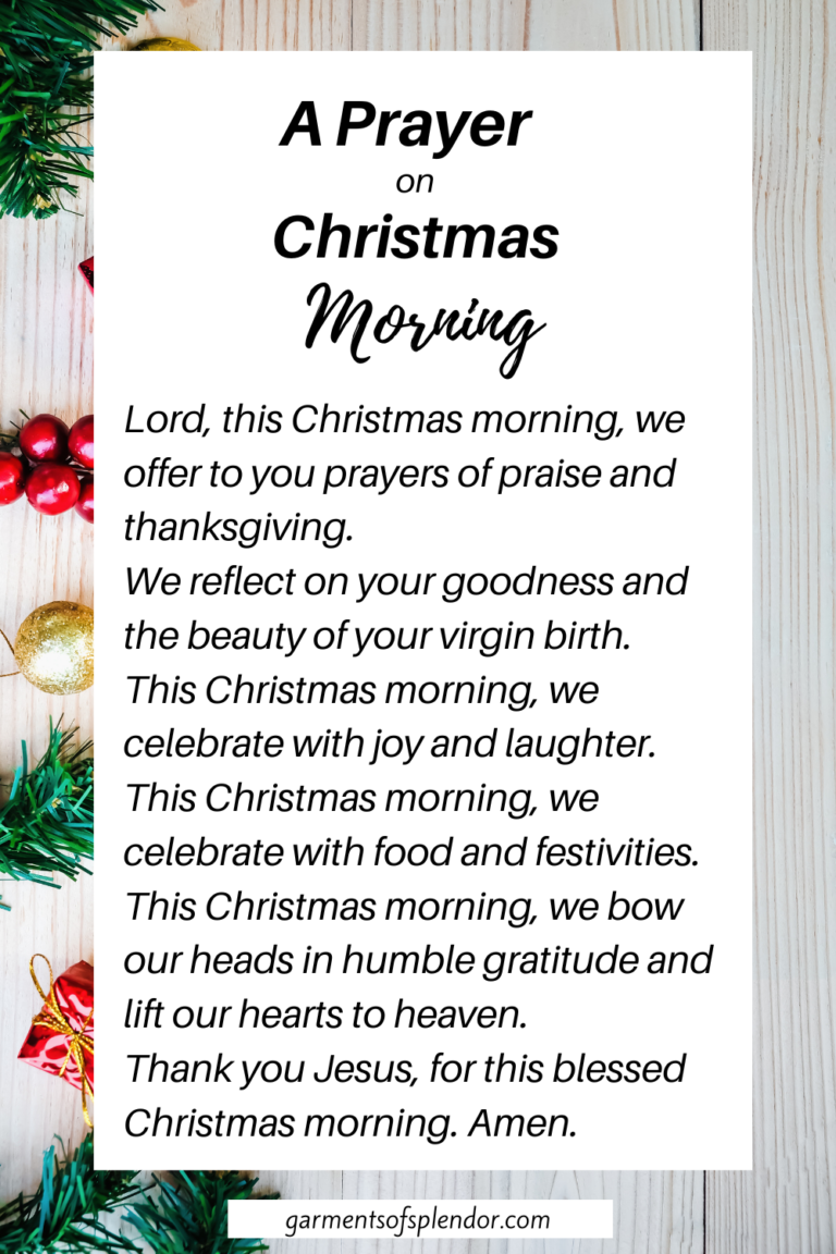 25 Short Christmas Prayers (with Free Printables)