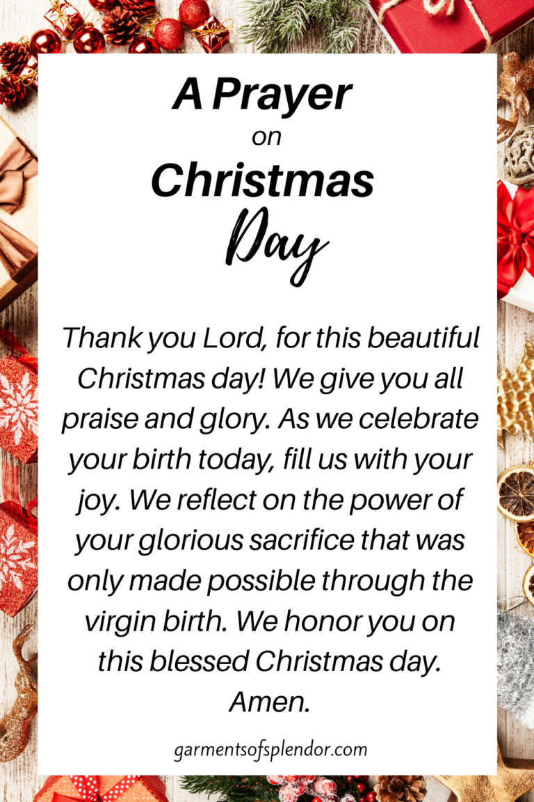 25 Short Christmas Prayers (with Free Printables)
