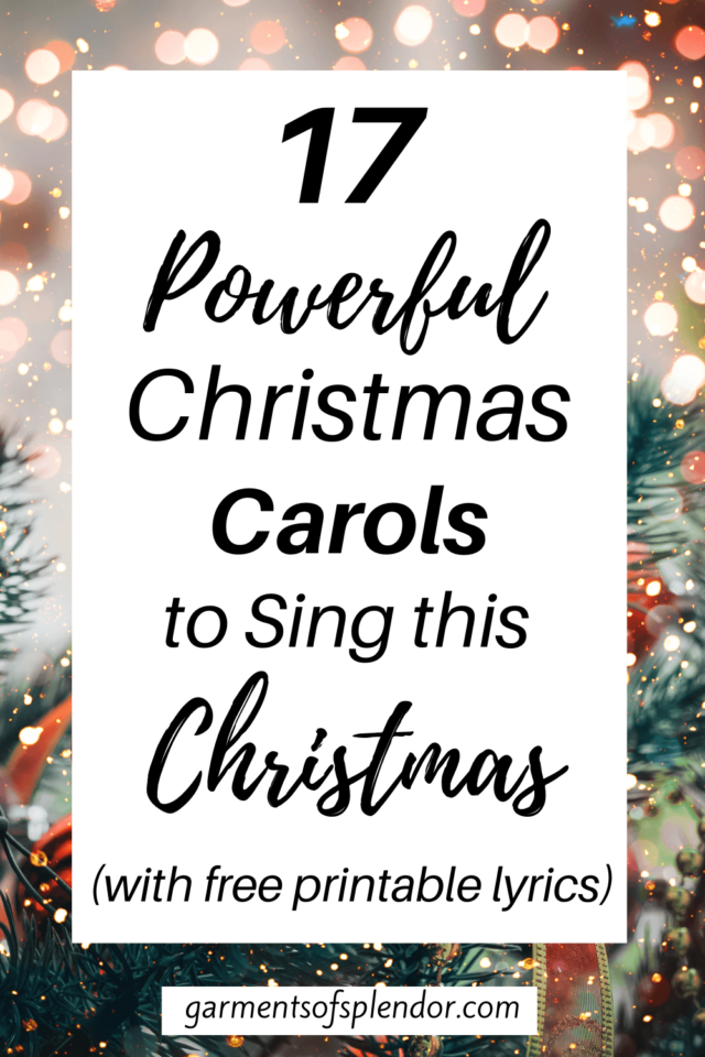 17 Beautiful Christmas Hymns to Uplift your Soul (with Free Printable ...