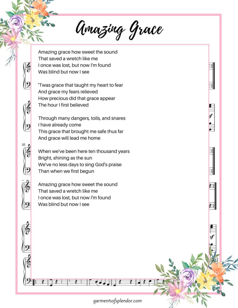 40 Beautiful Easter Hymns (with Free Printable Lyrics)