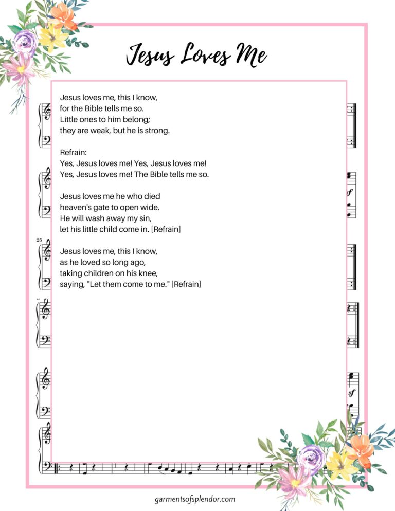 40 Beautiful Easter Hymns (with Free Printable Lyrics)