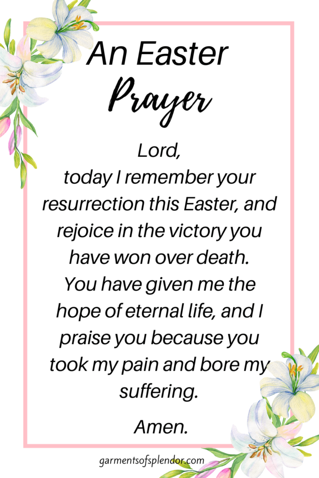 31 Days of Inspiring Easter Prayers (with Free Printables)