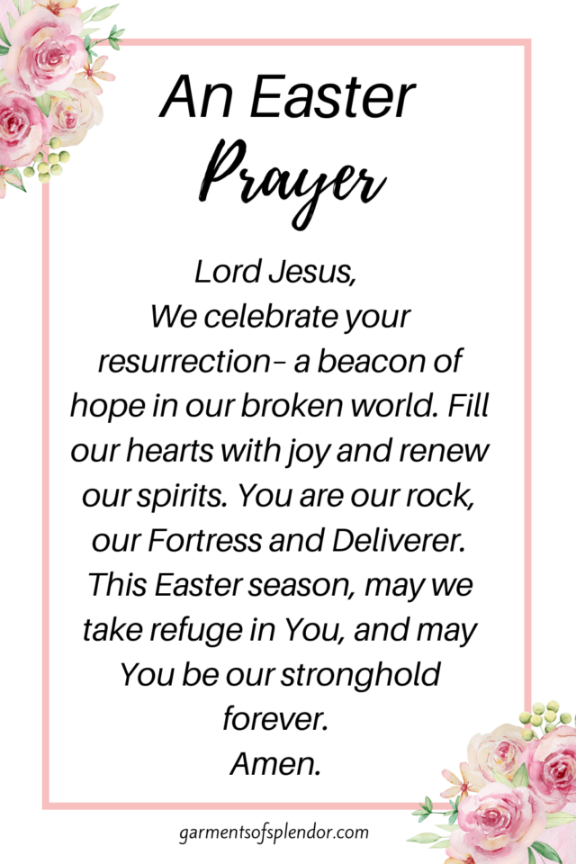 31 Days of Inspiring Easter Prayers (with Free Printables)