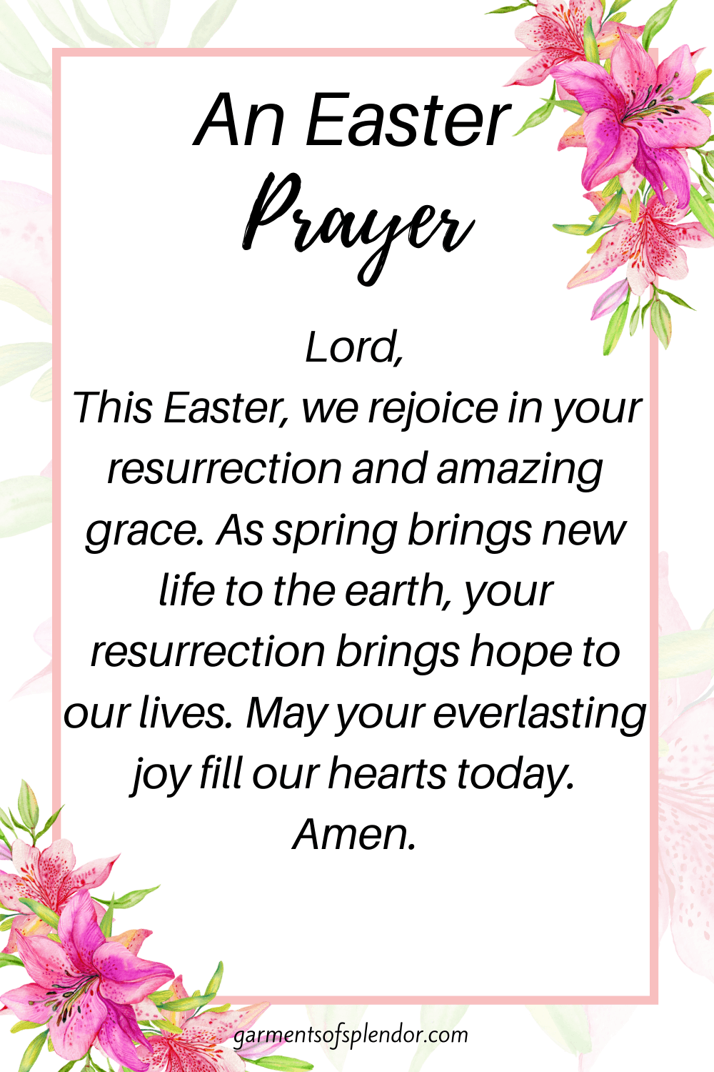31 Days of Inspiring Easter Prayers (with Free Printables)