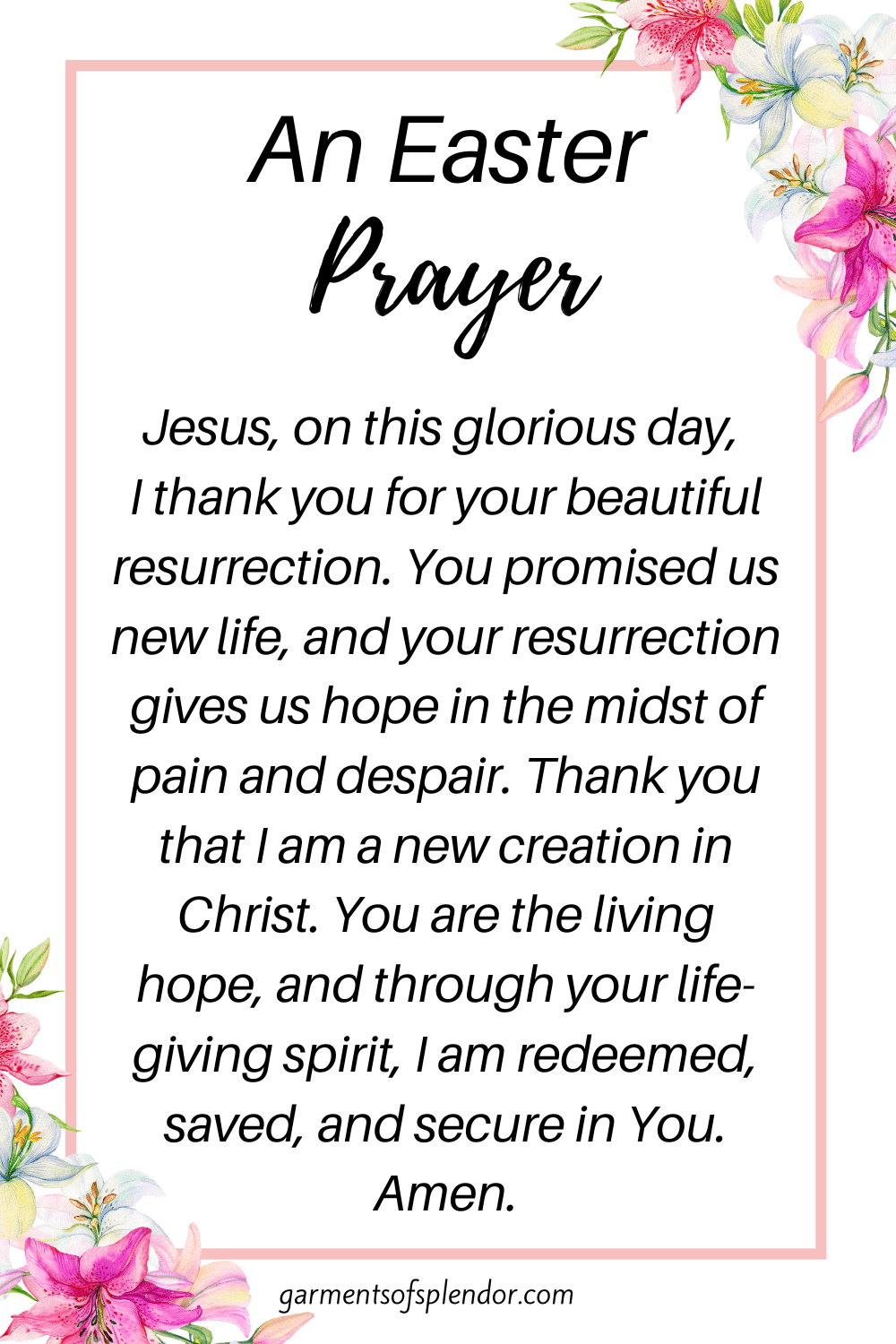 31 Days of Inspiring Easter Prayers (with Free Printables)