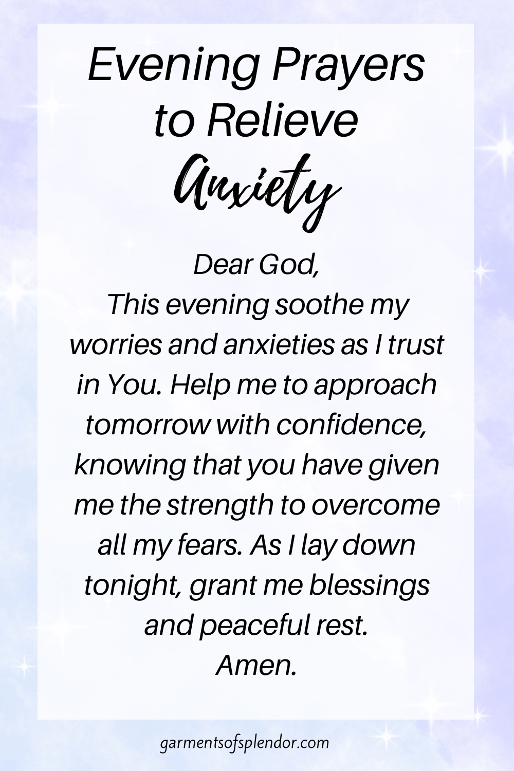 31 Good Night Blessings and Prayers (with Free Printables)
