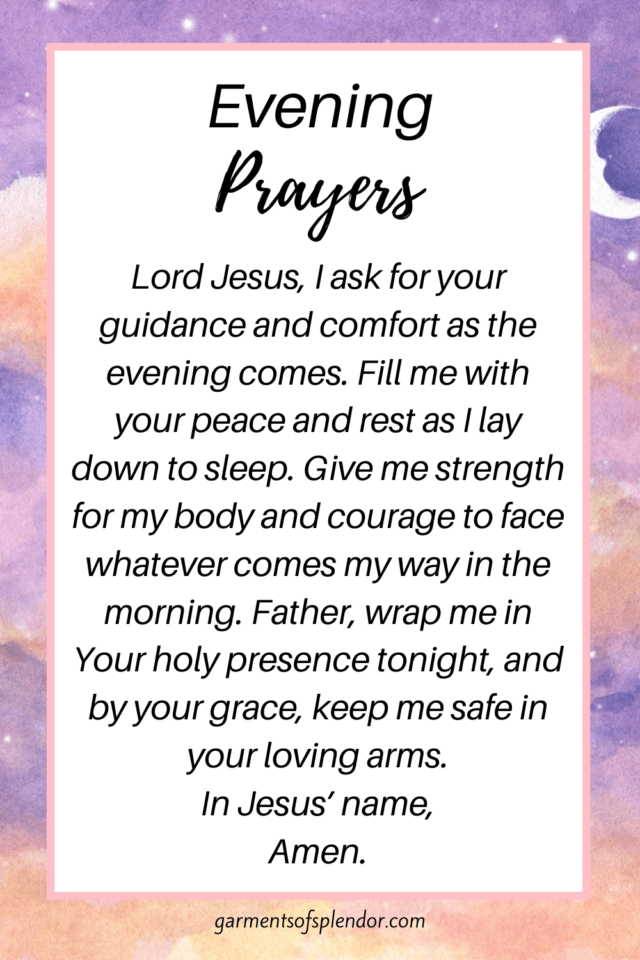 31 Good Night Blessings and Prayers (with Free Printables)