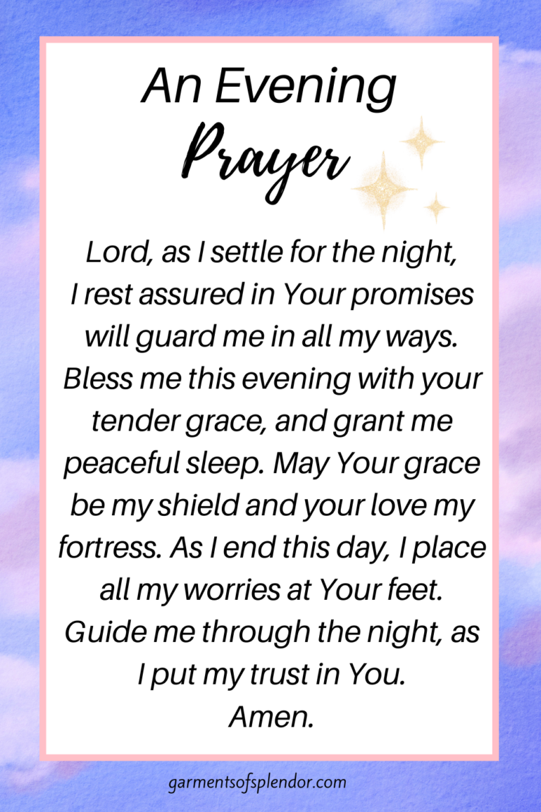 31 Good Night Blessings and Prayers (with Free Printables)