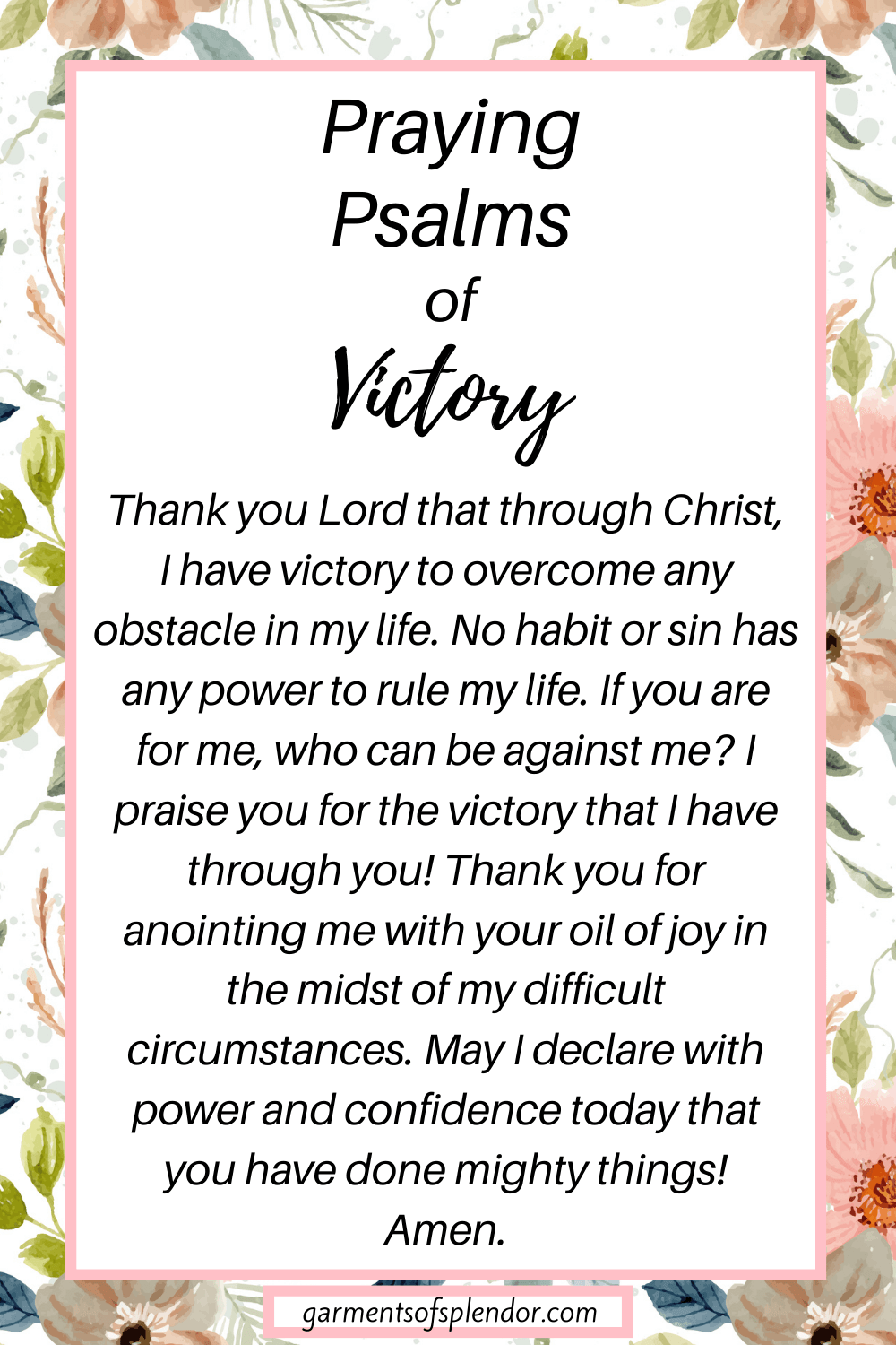 How Praying the Psalms will Transform your Prayer Life (Plus Free ...