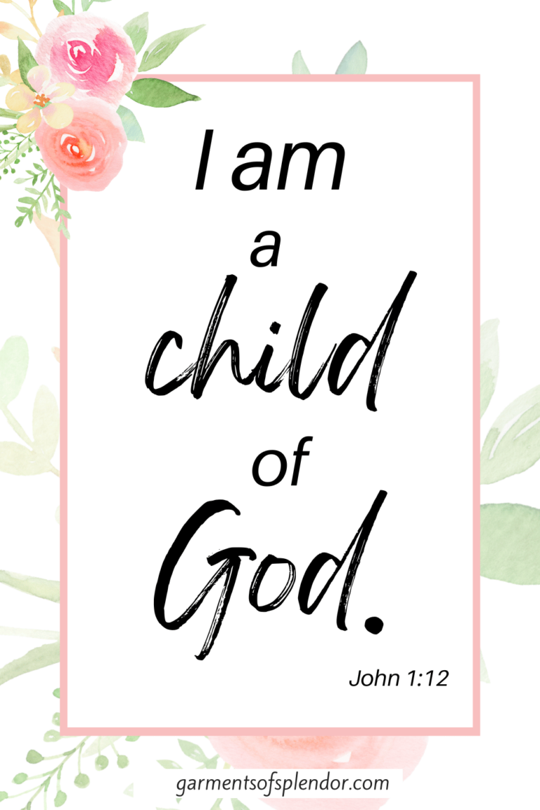 35 Powerful Christian Affirmations (with Free Printables)