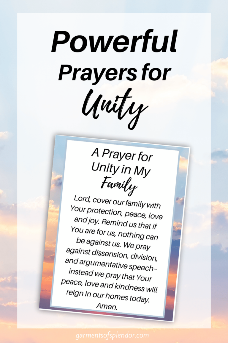 31 Powerful Prayers for Family Unity (with Free Printables)