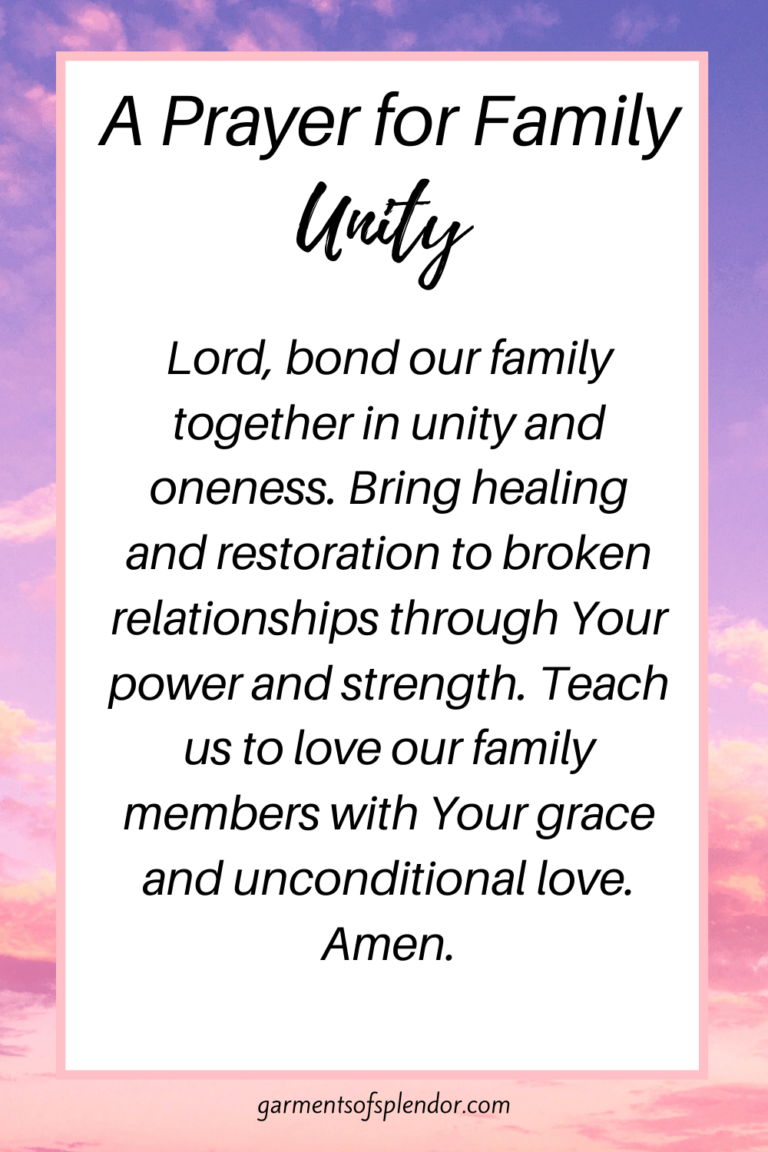 31 Powerful Prayers for Family Unity (with Free Printables)