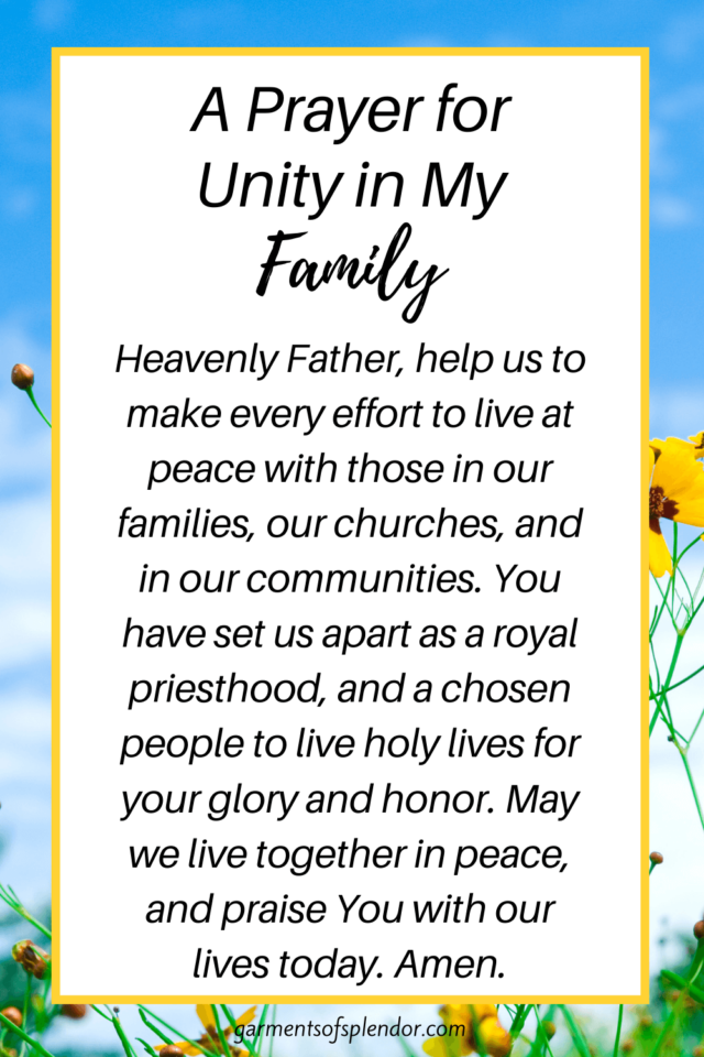 31 Powerful Prayers for Family Unity (with Free Printables)