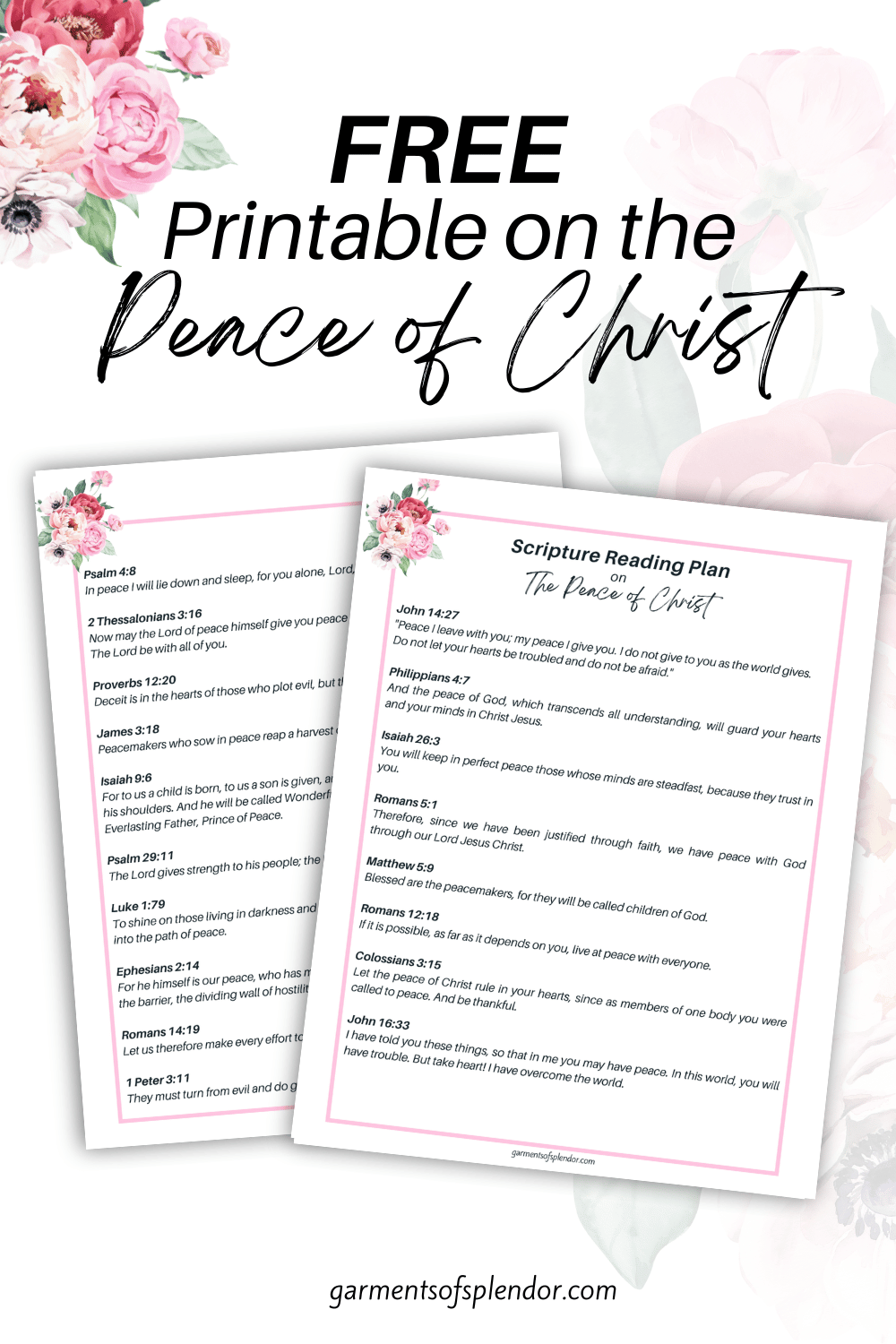 How to Fight with the Weapon of Peace (with Free Printables)
